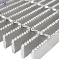 China Hot Galvanized Flat Steel Grating 30mm Bearing Bar Pitch 1000x1000mm Industrial Flooring for sale