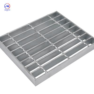 China Industrial Steel Grating Q345 Twist Steel Walkway Gully Grade 30mm Bearing Bar Pitch for sale