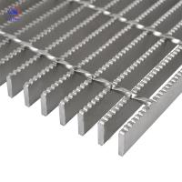 China Industrial Steel Grating 1000x1000mm 30mm Bearing Bar Pitch Machine Pressure Welding Non Slip Flooring for sale