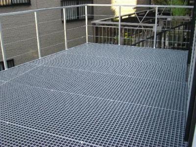 China Industrial Steel Grating 6mm Cross Bar Plain Bearing Bar Galvanized Q235 Q345 for sale