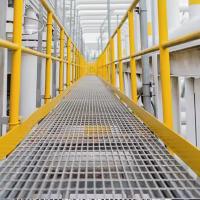 China Q235 Flat Bar Steel Grating Mesh 19w4 Hot Dipped Galvanized for Industrial Ventilation for sale