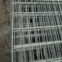 China Industrial Steel Grating Q235 Q345 Press Welded 6mm Cross Bar Galvanized Flat Bar 30/100 Pitch for sale