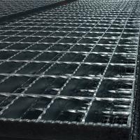 China Galvanized Welded Steel Grating 30mm Bearing Bar Pitch Machine Pressure Welding Industrial for sale