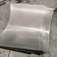 China Heavy Duty Perforated Metal Plate 10x10mm Holes ISO9001 Load Bearing 3000mm Length for sale