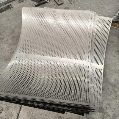 China Heavy Duty Perforated Metal Plate 10x10mm Holes ISO9001 Load Bearing 3000mm Length for sale