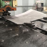 China 3000mm Black Perforated Metal Sheet Heavy Duty 1-50mm Hole Diameter for sale