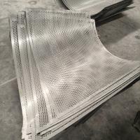 China 3000mm Black Perforated Metal Sheet Heavy Duty 1-50mm Hole Diameter for sale