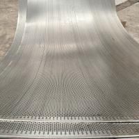 China 10*10mm White Perforated Sheet Metal Strong Durable Structures In Different Industries for sale