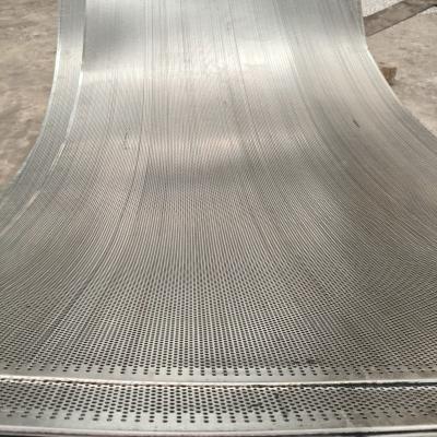 China 10*10mm White Perforated Sheet Metal Strong Durable Structures In Different Industries for sale
