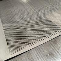 China ISO9001 Perforated Metal Plate 3000mm Length Round Hexagonal Hole Heavy Duty for sale