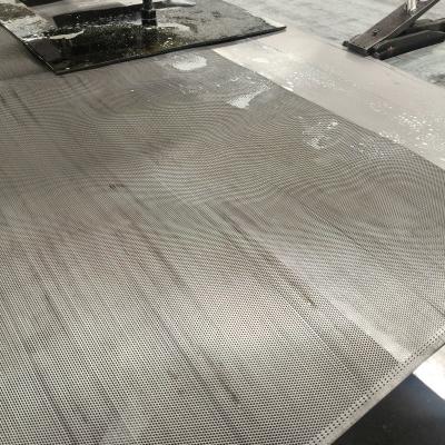 China Hexagonal Perforated Metal Plate 3000mm Length 10x10mm Hole for Industrial Use for sale