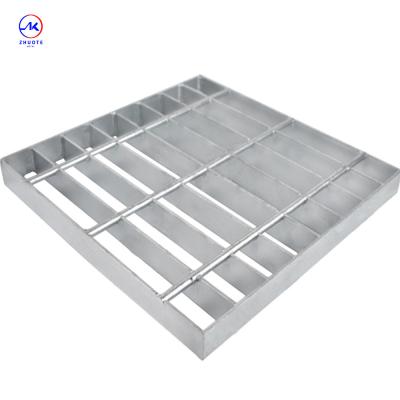 China Welded Steel Grating 50mmx5mm Bearing Bar 6mm Cross Bar Hot Dipped Galvanized for sale