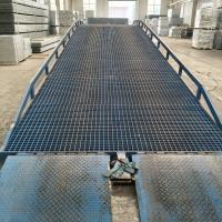 China Hot Galvanized Industrial Steel Grating 40x100mm 1000x6000mm Heavy Duty Non Slip for sale