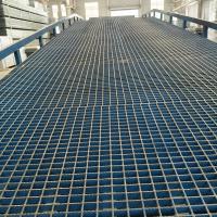 China Hot Galvanized Industrial Steel Grating 40x100mm 1000x6000mm Heavy Duty Non Slip for sale