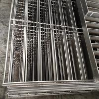 China Industrial Steel Grating 50mmx5mm Bearing Bar 100mm Spacing Welded ANSI NAAMM for sale