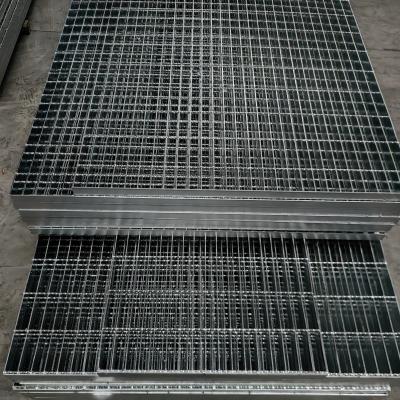 China Welded Steel Grating 50mmx5mm Bearing Bar 6mm Cross Bar Heavy Duty Industrial for sale