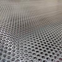 China Galvanized Stainless Steel Perforated Metal Plate 4x8 ft 3mm Hole Heavy Duty for sale
