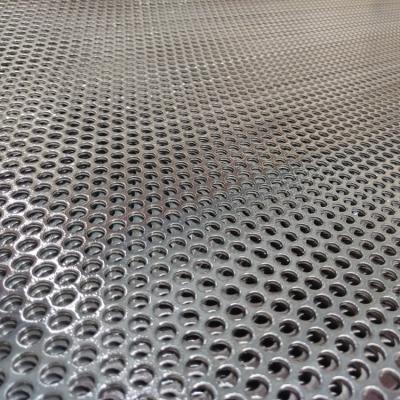 China Galvanized Stainless Steel Perforated Metal Plate 4x8 ft 3mm Hole Heavy Duty for sale
