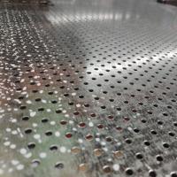 China Galvanized Stainless Steel Perforated Metal Plate 4x8 ft 3mm Hole Heavy Duty for sale