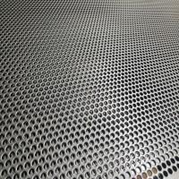 China Stainless Steel Perforated Metal Plate 4x8 FT Heavy Duty 3mm Holes for Filtration for sale