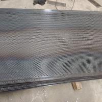 China Stainless Steel Perforated Metal Plate 4x8 FT Heavy Duty 3mm Holes for Filtration for sale