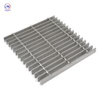 China ZHUOTE 100mm Cross Bar Spacing Anti Rust Steel Grating 3-10mm Thickness Heavy Duty for sale