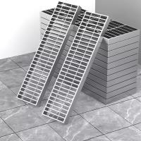 China Bright Surface Flat Steel Grating Plain Shape Heavy Duty for sale