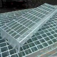 China Press Lock Steel Flat Steel Grating 5mm Bear Bar Thickness Galvanized for Industrial Buildings for sale