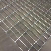 China Press Lock Steel Flat Steel Grating 5mm Bear Bar Thickness Galvanized for Industrial Buildings for sale