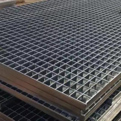 China Press Lock Steel Flat Steel Grating 5mm Bear Bar Thickness Galvanized for Industrial Buildings for sale