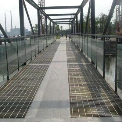 China GB/T13912 Hot Dip Galvanized Steel Grating 5mm Bearing Bar Customized Made for sale