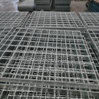 China Custom Industrial Steel Grating Press Lock 3mm-5mm Pressure Welded Grid Plate Hot Galvanized for sale