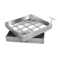 China Stainless Steel Welded Grating 1000x6000mm 5mm Bearing Bar for Industrial Platforms for sale