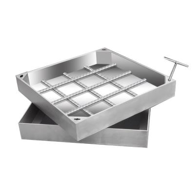 China Stainless Steel Welded Grating 1000x6000mm 5mm Bearing Bar for Industrial Platforms for sale