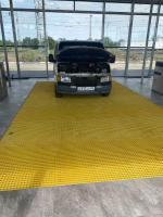 China Heavy Duty Carbon Steel Industrial Grating ISO9001 20-100mm Cross Pitch for sale
