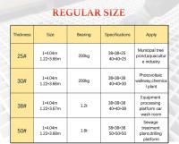 China Heavy Duty Carbon Steel Industrial Grating ISO9001 20-100mm Cross Pitch for sale