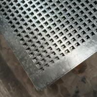 China Stainless Steel Perforated Metal Plate 0.5mm Hexagonal Hole Pattern for sale