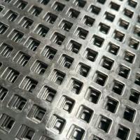 China Stainless Steel Perforated Metal Plate 0.5mm Hexagonal Hole Pattern for sale
