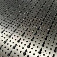 China Stainless Steel Perforated Metal Plate 0.5mm Hexagonal Hole Pattern for sale