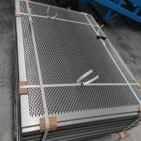 China Galvanized Perforated Metal Mesh 1mm 2mm Hole Aluminum Punching Sheet Honeycomb for sale