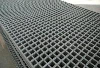 China Non-Skid FRP Fiberglass Catwalk Grating 38×38×38mm & 40×40×40mm with 70% Open Area for sale