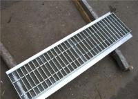 China Hot Dipped Galvanized Steel Channel Drain Grate Cover 25mm Angle Industrial Grating for sale