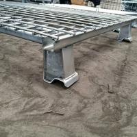 China Heavy Duty Storage Cage 1200x1000x890mm 2 Ton Capacity Foldable Metal Wire Logistics Cage for sale