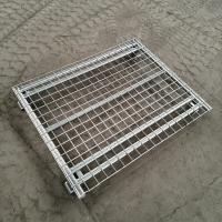 China Heavy Duty Storage Cage 1200x1000x890mm 2 Ton Capacity Foldable Metal Wire Logistics Cage for sale
