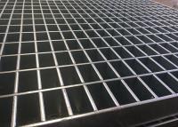 China Industrial Press Lock Steel Grating 50mm×5mm Bearing Bars with 30mm Spacing - Hot-Dip Galvanized Heavy Duty Platform Grating for sale