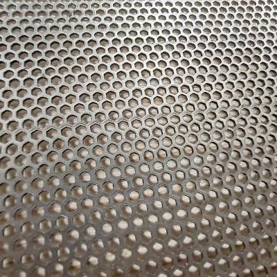 China Perforated Metal Plate 0.5mm-12mm Thickness Customizable Hole Diameter for Light Transmission Sound Insulation for sale
