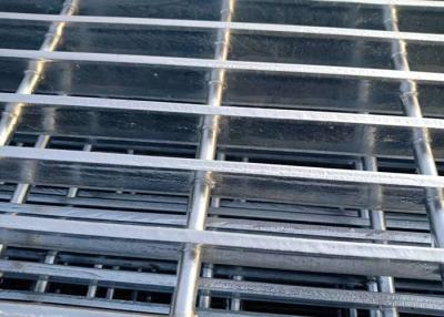 China Galvanized Steel Grating 25x5mm Bearing Bar for Metal Flooring Round Cross Bar for sale
