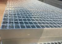 China Hot Dipped Galvanized Steel Grating 20 Ton Load Bearing Industrial Flooring for sale