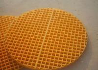 China Blue FRP Grating 38x38x38mm Mesh - Fiberglass Reinforced Plastic Tree Pool Grating Panel for sale