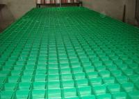 China Colorful Fiberglass Safety Grating 38x38mm Mesh with 25-65mm Thickness for Anti-Slip Industrial Flooring for sale